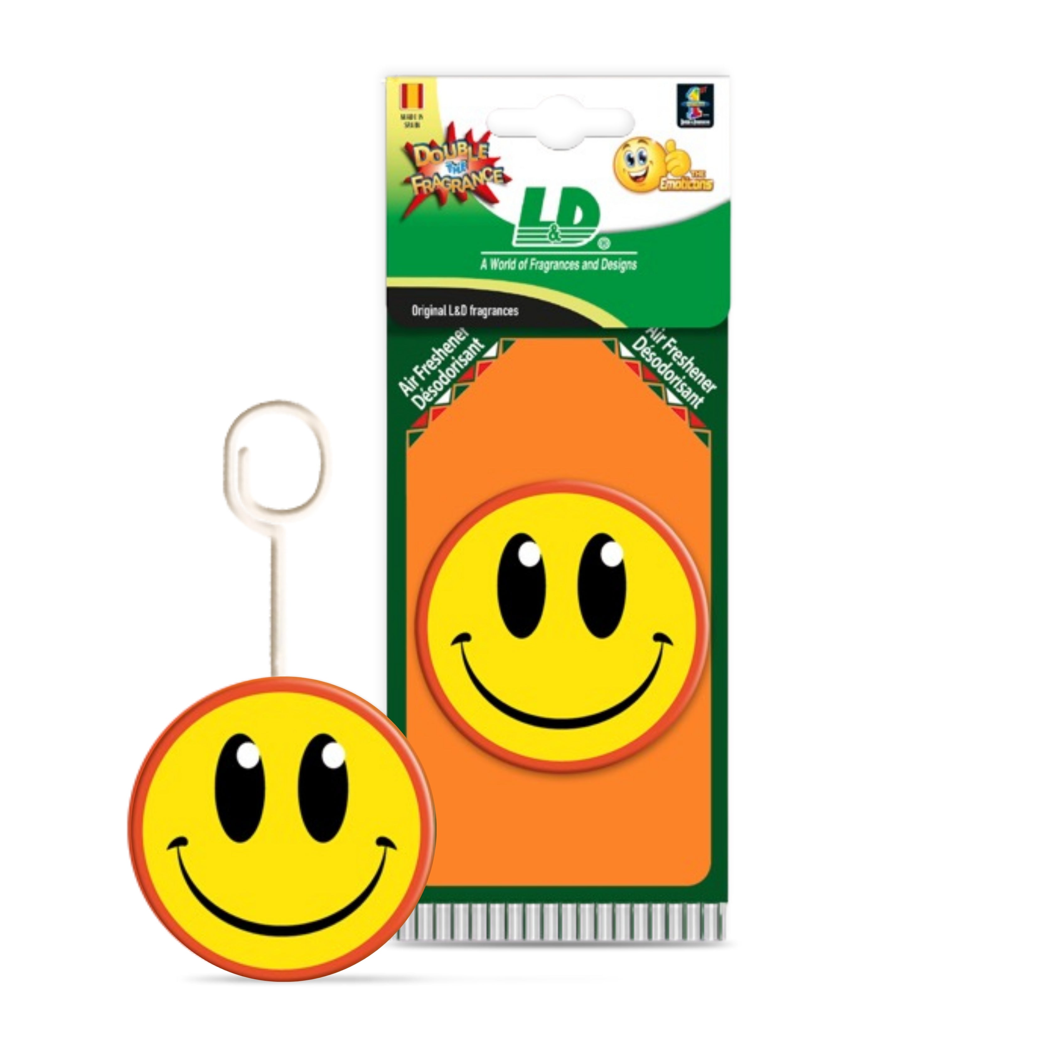 Ambientador Auto The Emoticons Smile – MACOS